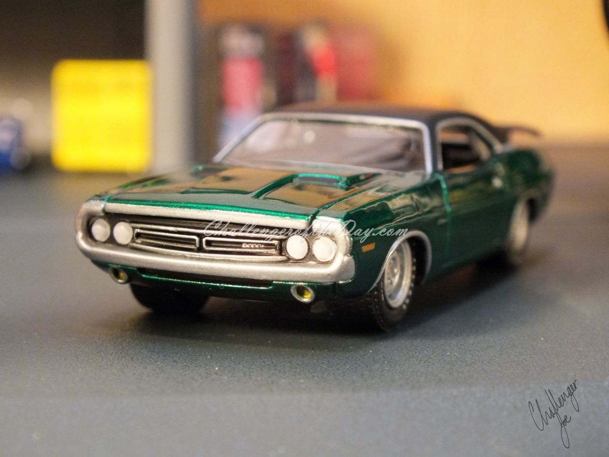 1971 RT 426 Hemi Greenlight Hot Pursuit Series Green Machine - Challenger of the Day